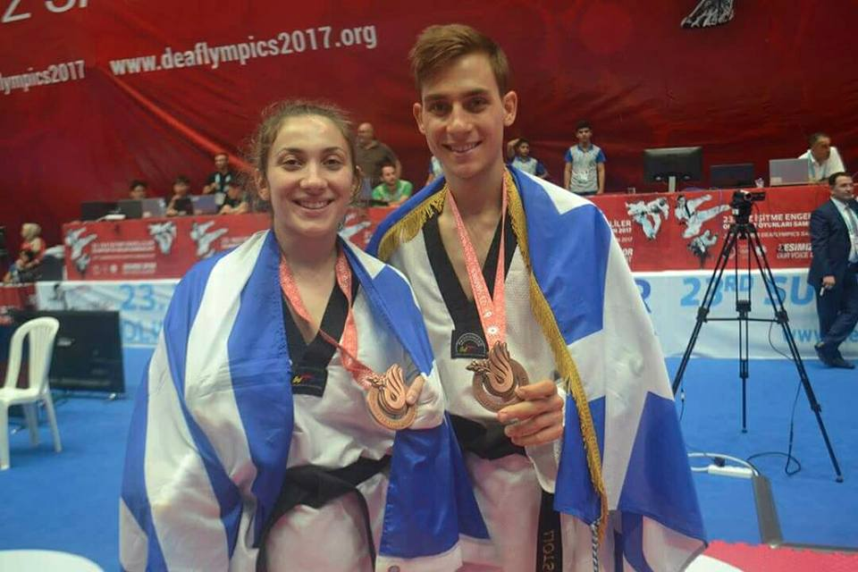 The Greeks Deaf Olympic medallists to the President of the Republic and ...