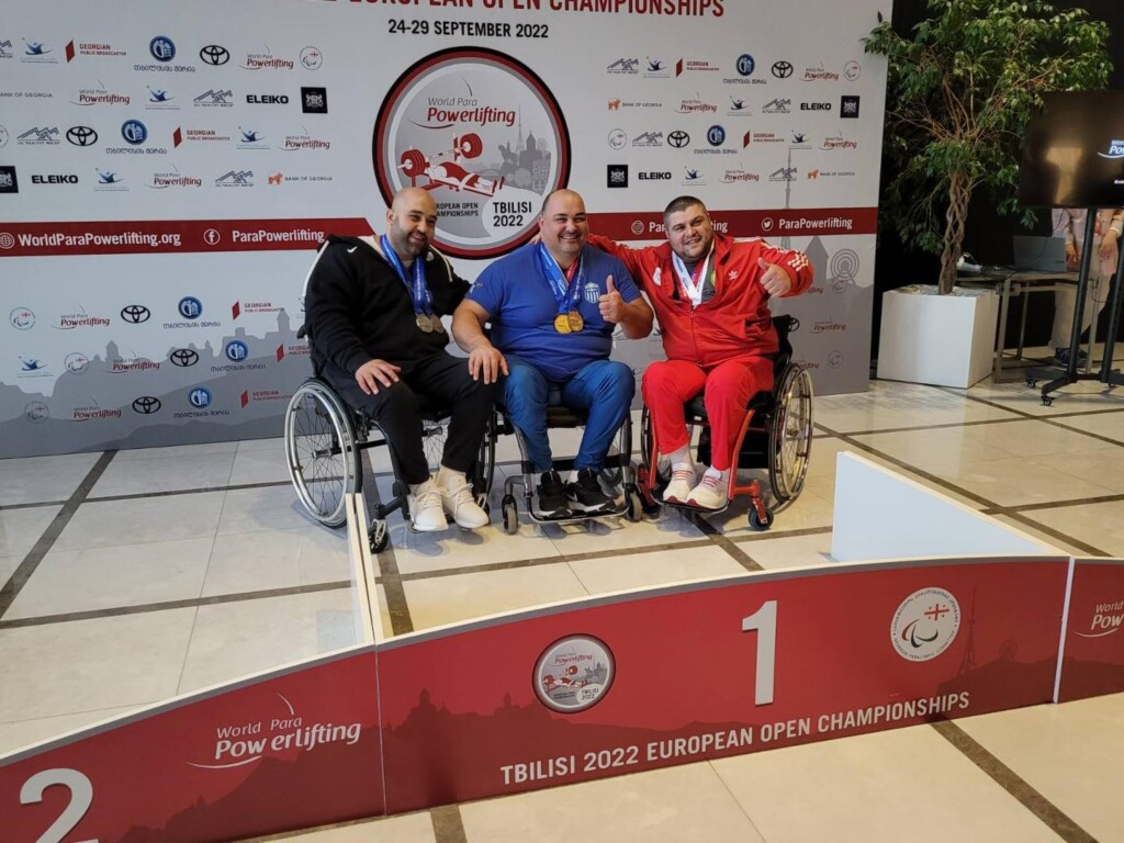 Two medals for the Greek Paralympic champion Kostas Dimou at the ...