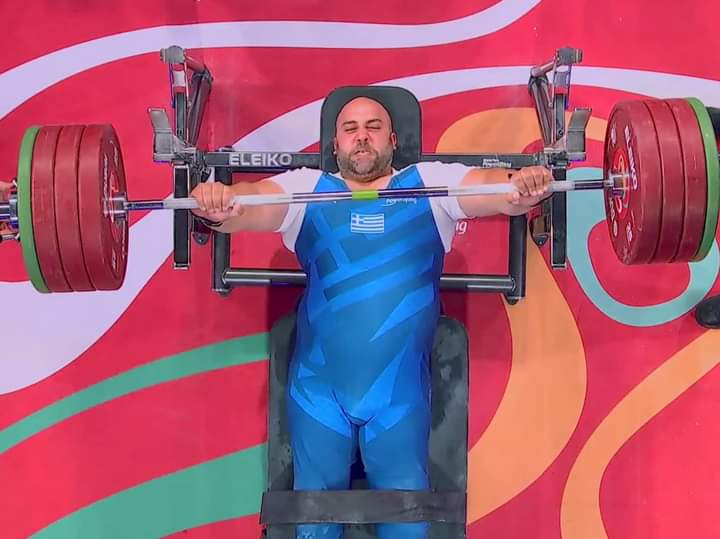 New success for the Greek Paralympic bench weightlifting – paralympicus.gr